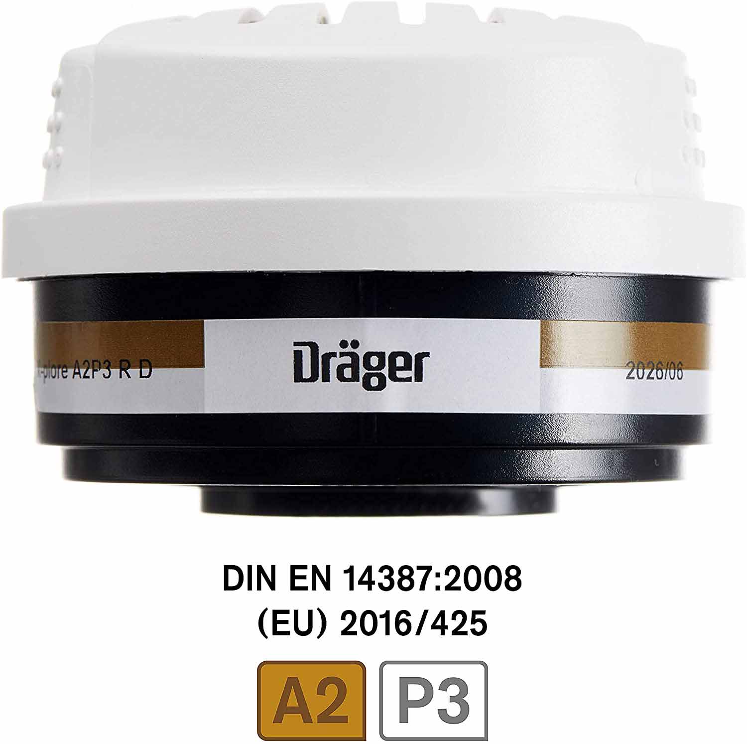 Bajonett Kombinationsfilter A2 P3 R D