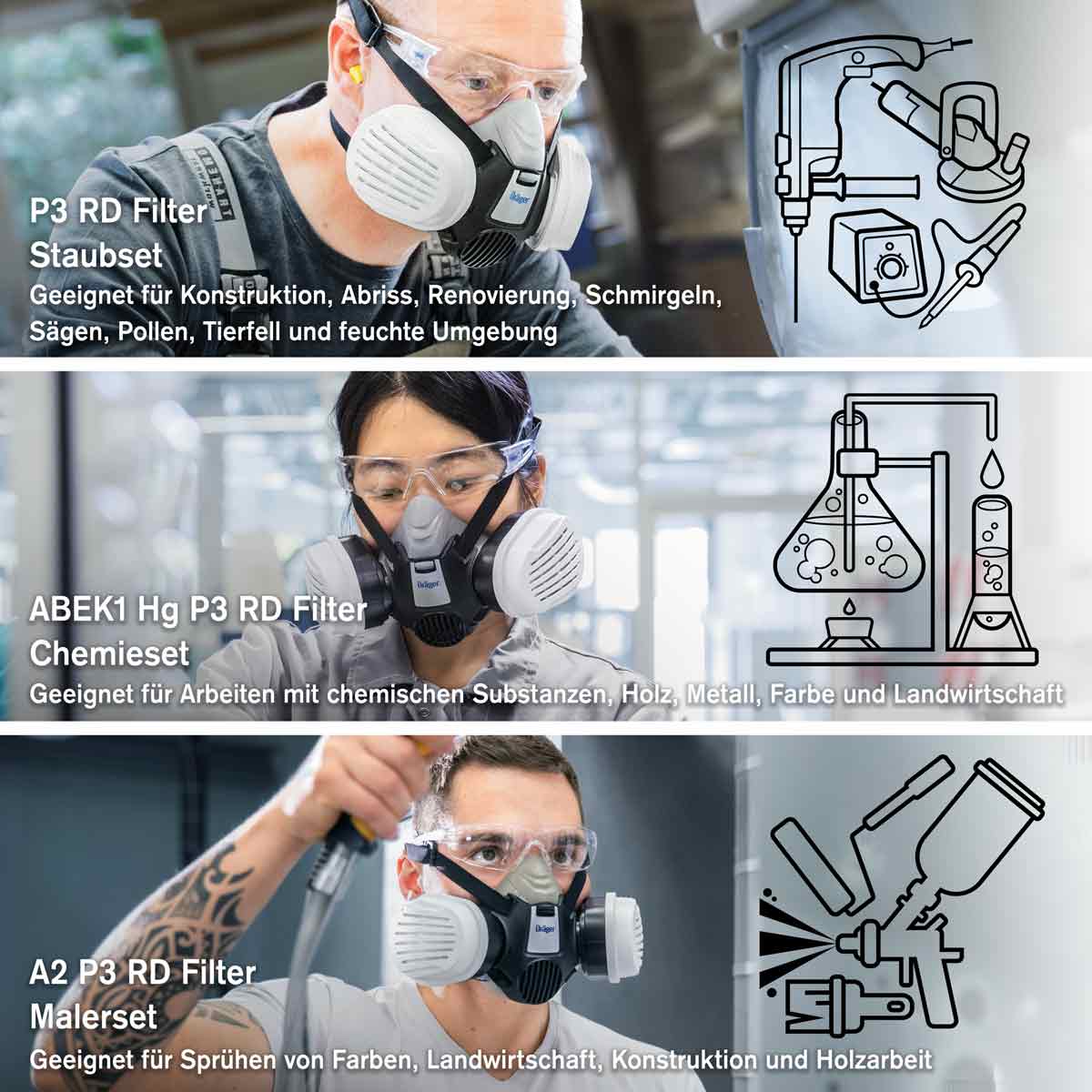 Dräger X-plore 3300 Halbmaske